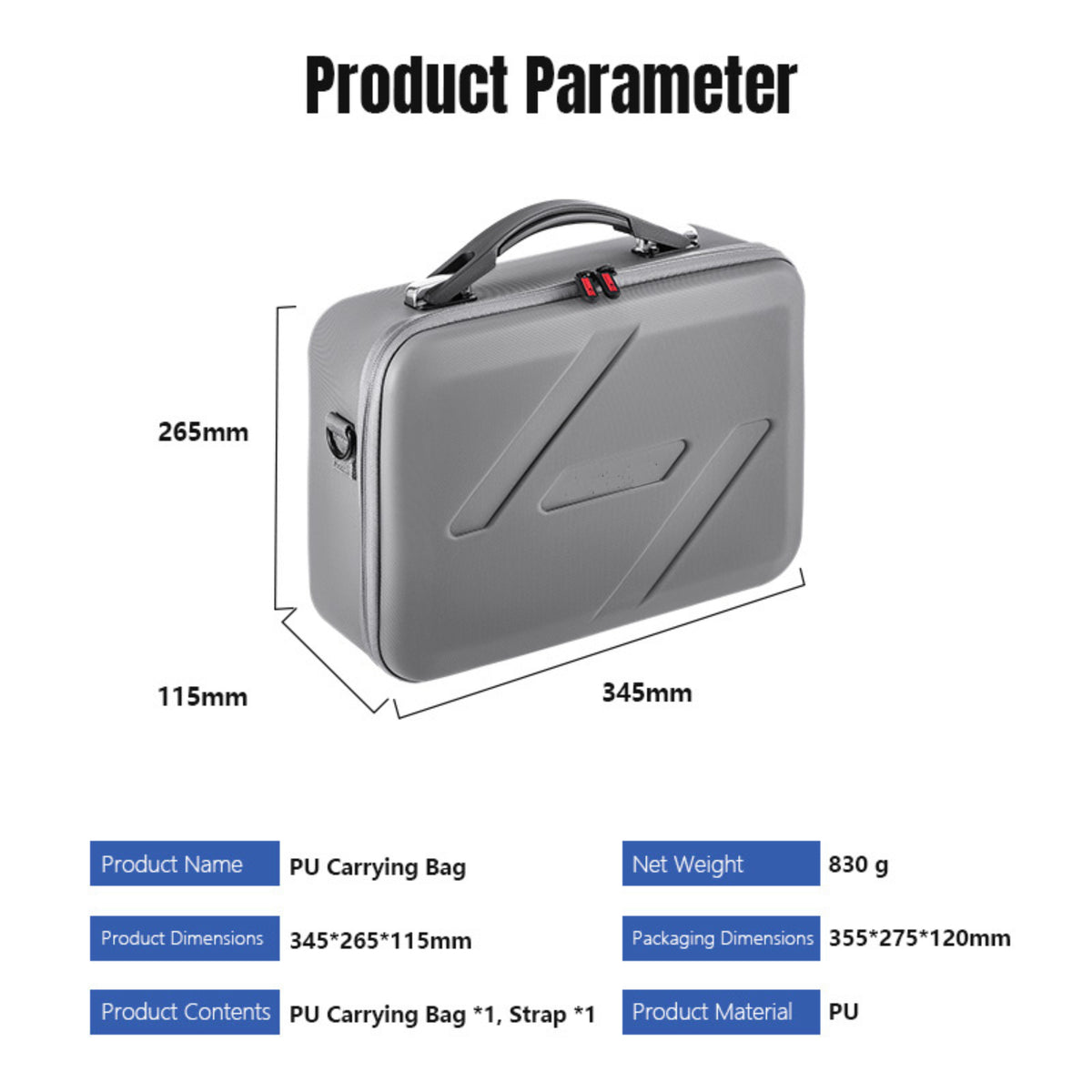 Yantralay x Start RC Carrying Case – Waterproof Travel Bag for DJI Min ...